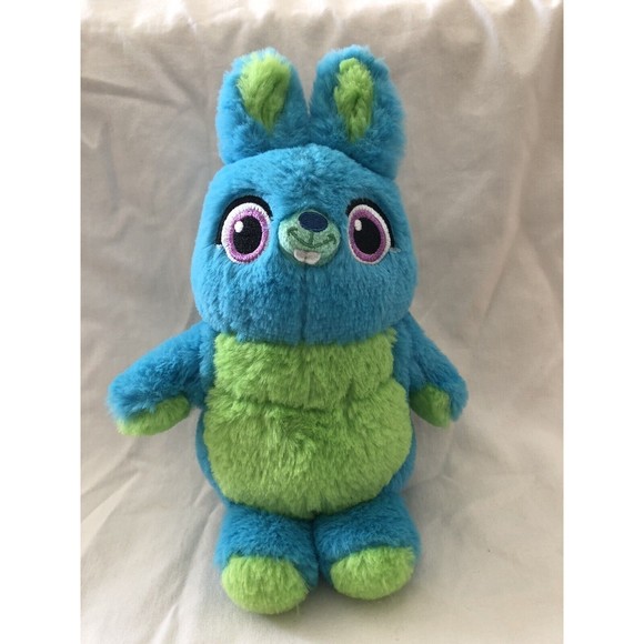 Toys | Disney Pixar Toy Story 4 Blue Green Bunny Plush 1 Stuffed Animal ...
